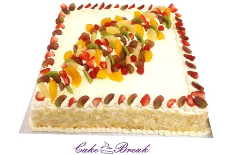 Egg Free Square Birthday Cakes In Oldbury - Cake Break