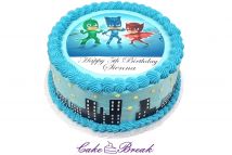 (R46) Egg Free PJ Masks Cake Oldbury - Cake Break